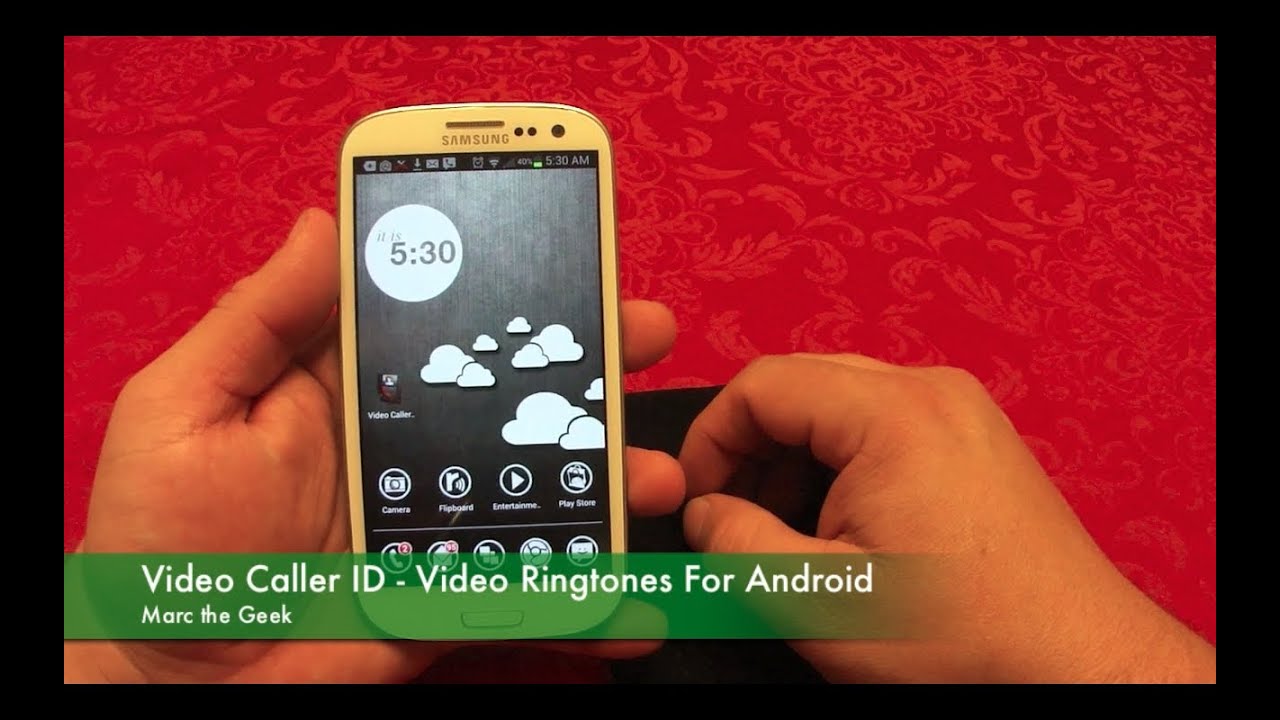 Video Caller ID App - Video Ringtones For Android - YouTube