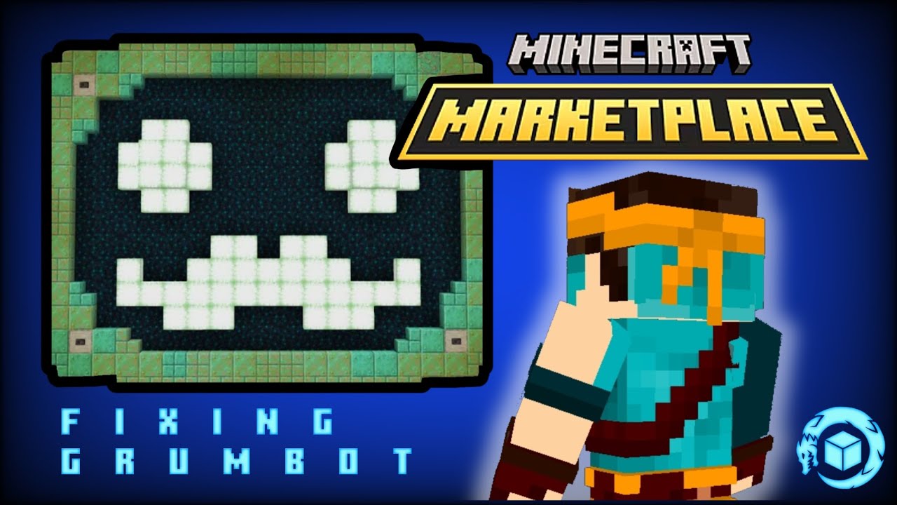 I fixed Grumbot on Hermitcraft! (Minecraft Marketplace) - YouTube