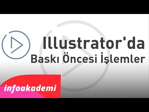 Illustrator'da Baskı Öncesi İşlemler | Info Akademi