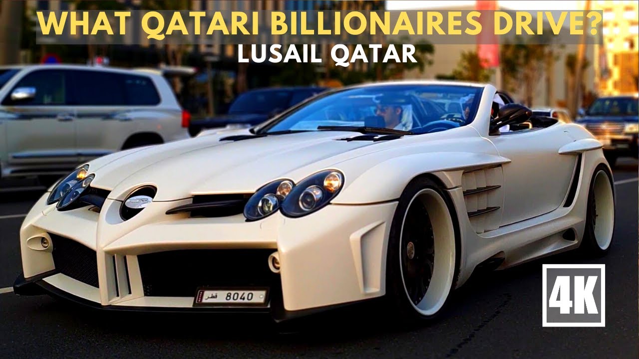What Qatari billionaires drive? 4K - YouTube