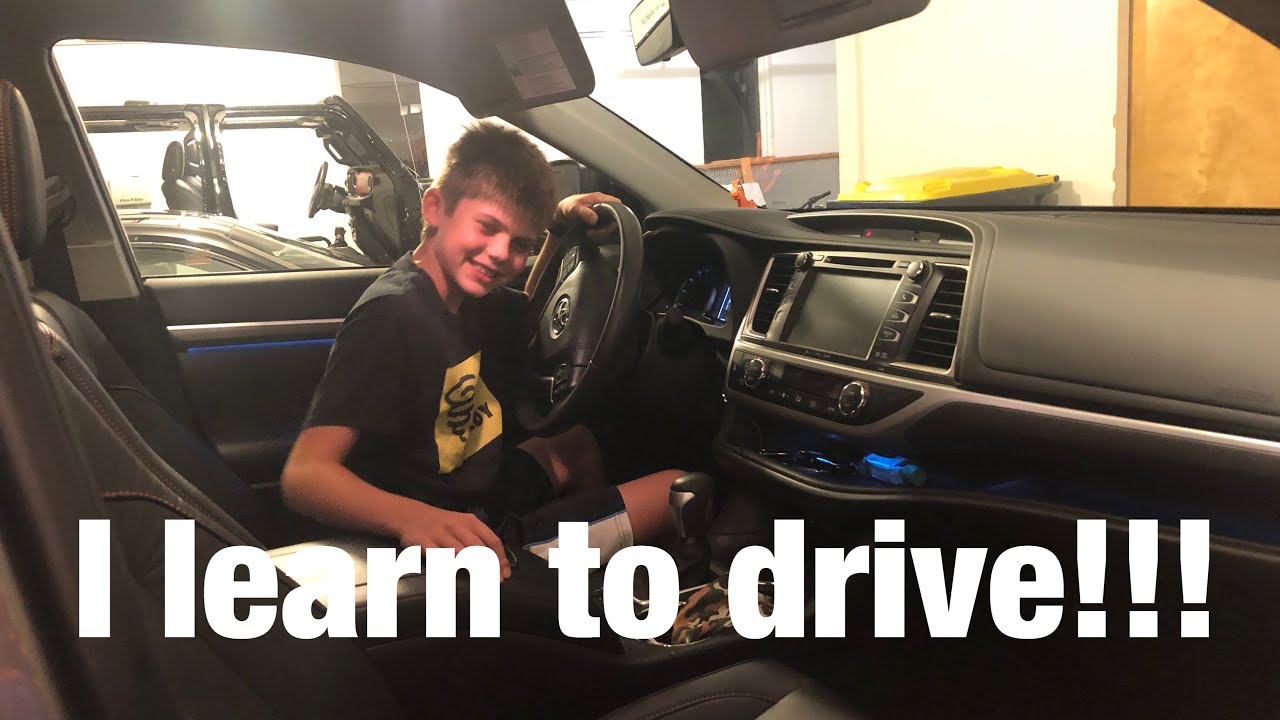 9 Year Old Drives Car! - YouTube