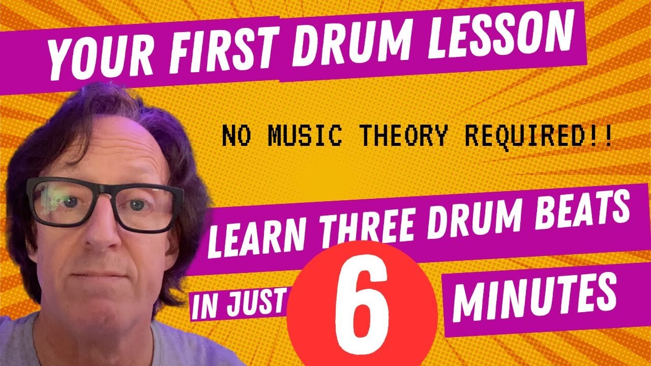 Your First Drum Lesson Beginner Drum Beats Youtube