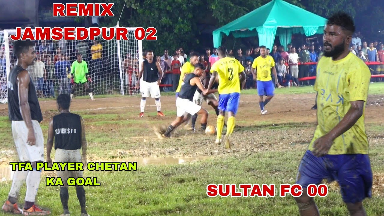 REMIX JAMSEDPUR (XAVIER) VS SULTAN FC DHATKIDIH || BEST FOOTBALL ...