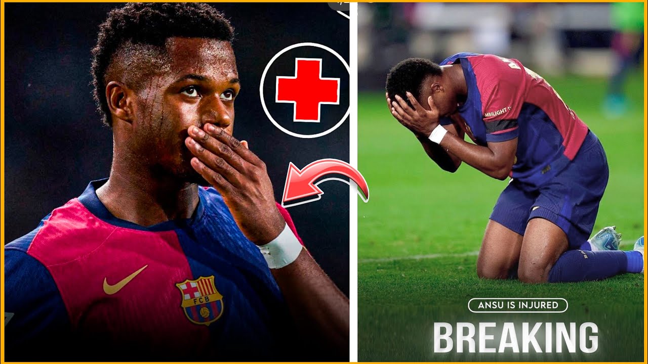 ANSU FATI ENCORE BLESSÉ ! ÇA DEVIENT COMPLIQUÉ ?.. - YouTube