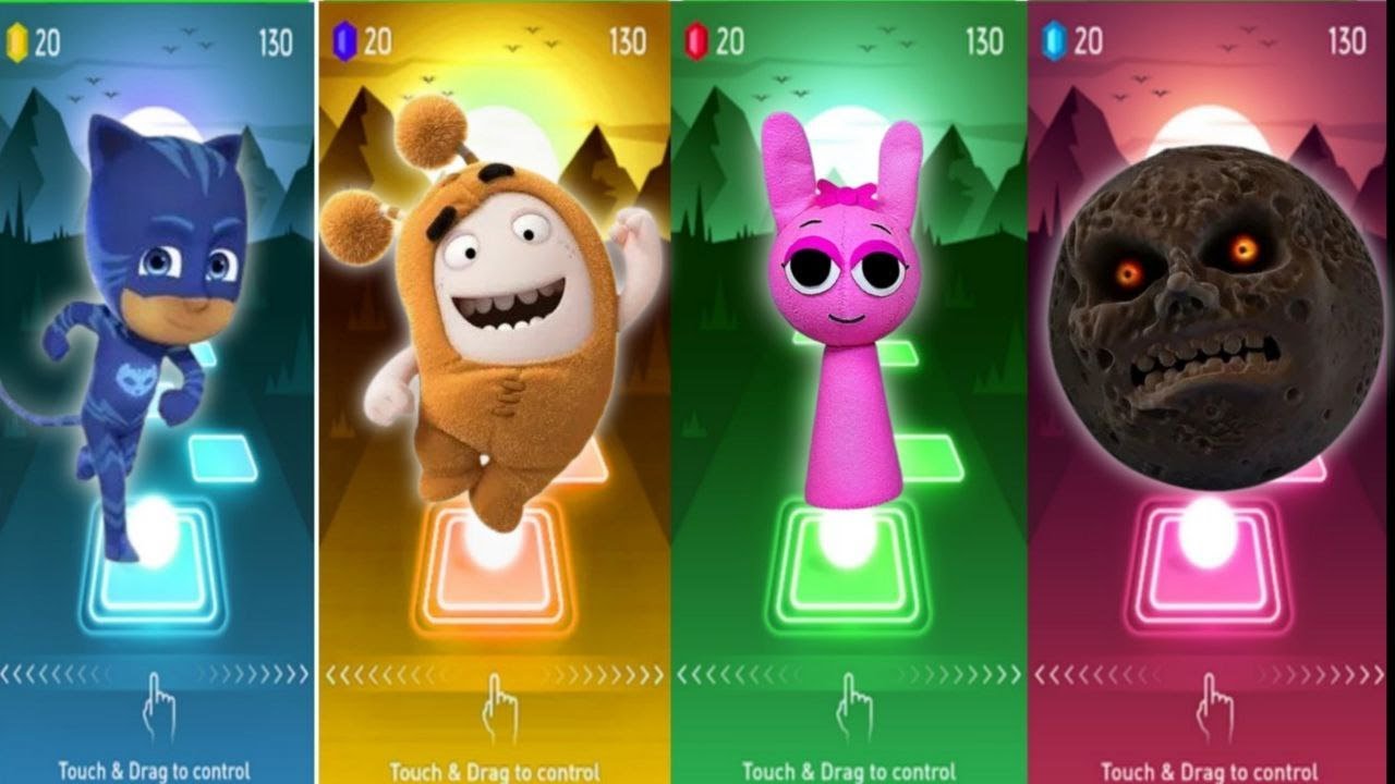 PJ Masks🆚Oddbods🆚Incredibox Sprunki🆚Minion Bloody Moon Exe|Who is best ...