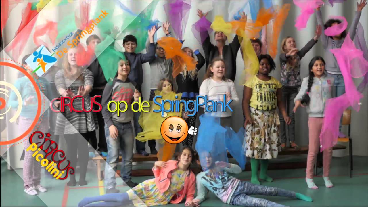 Basisschool De Springplank Lokeren met Circus Picolini - YouTube