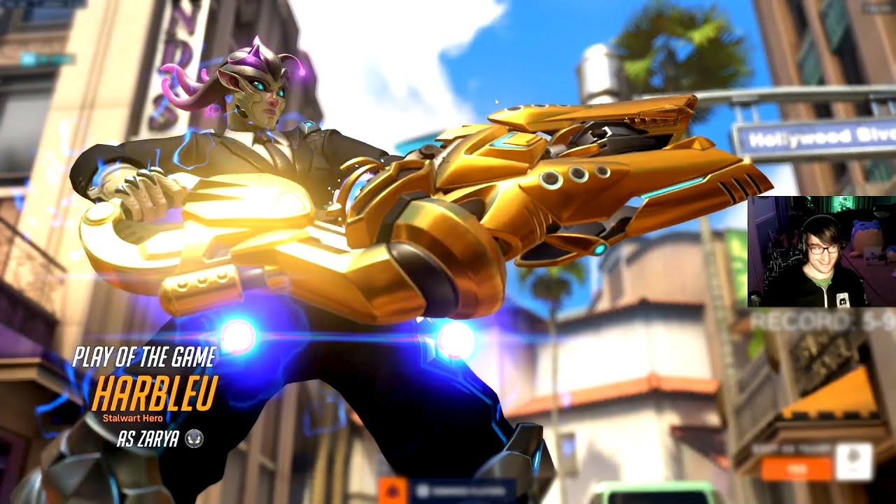 HARBLEU is DOMINATING AS ZARYA - POTG! OVERWATCH 2 SEASON 8 TOP 500 ...
