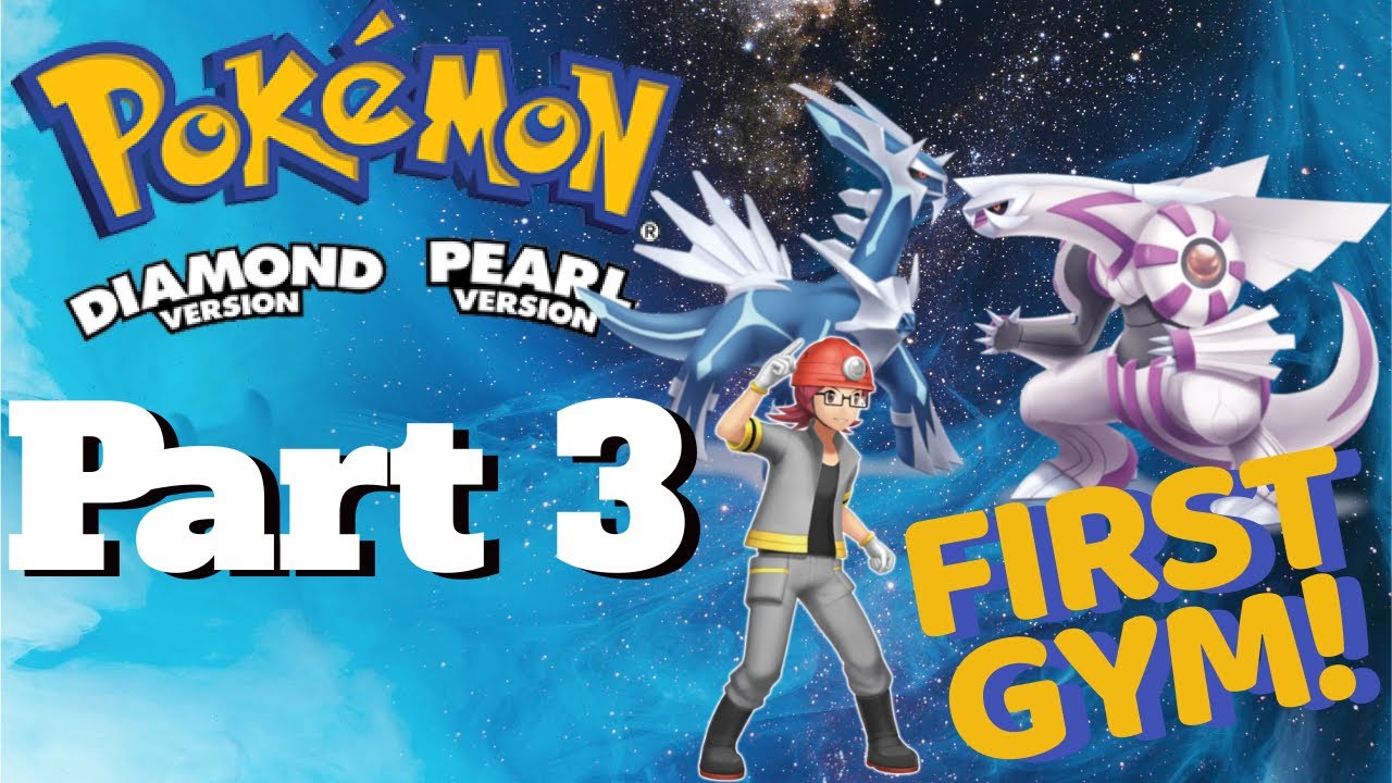 Pokémon Diamond - Gameplay Walkthrough Part 3 - Gym Leader Roark ...