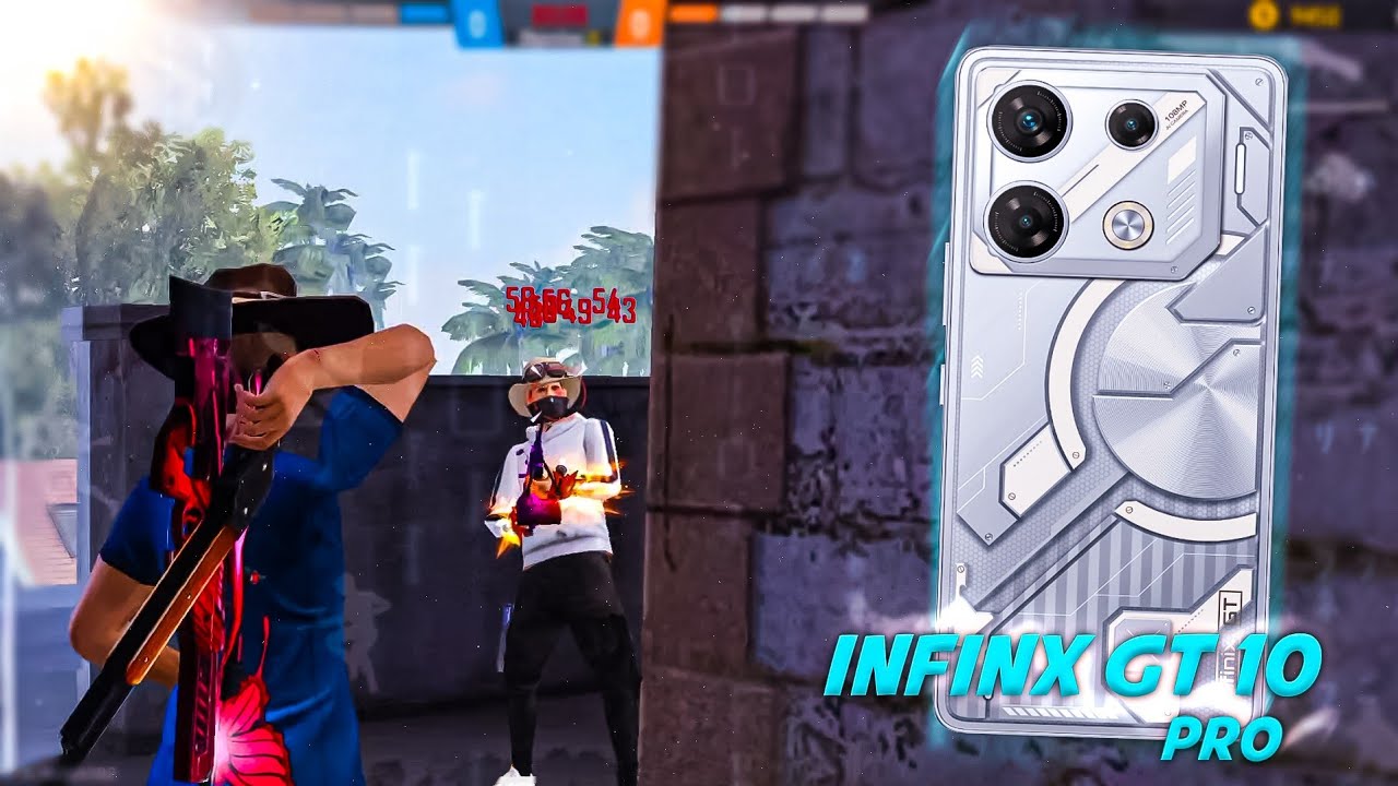 Infinix GT 10 Pro Free Fire Gameplay Test 🔥 Gaming Review & Free Fire ...