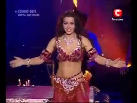 Belly dance with Arabic song