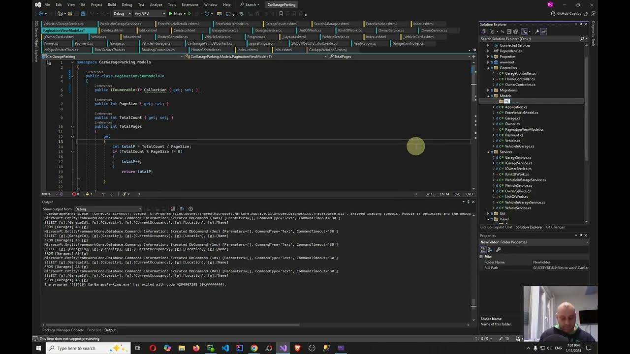 🚗 ASP.NET Core Aplikacija za Garažu: Implementacija Dinamičke Paginacije sa Partial View-om 🅿️ ...