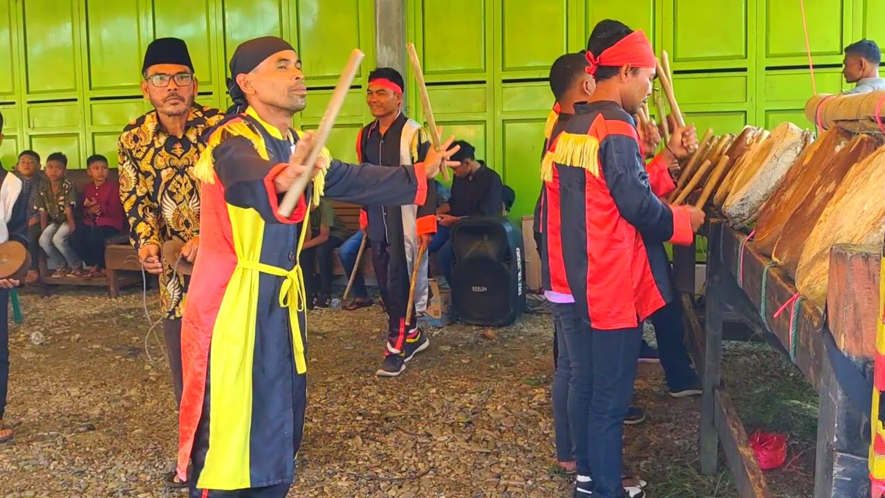 Gordang Sambilan Raptama Siantona Di Aek Marian Lembah Sorik Marapi ...