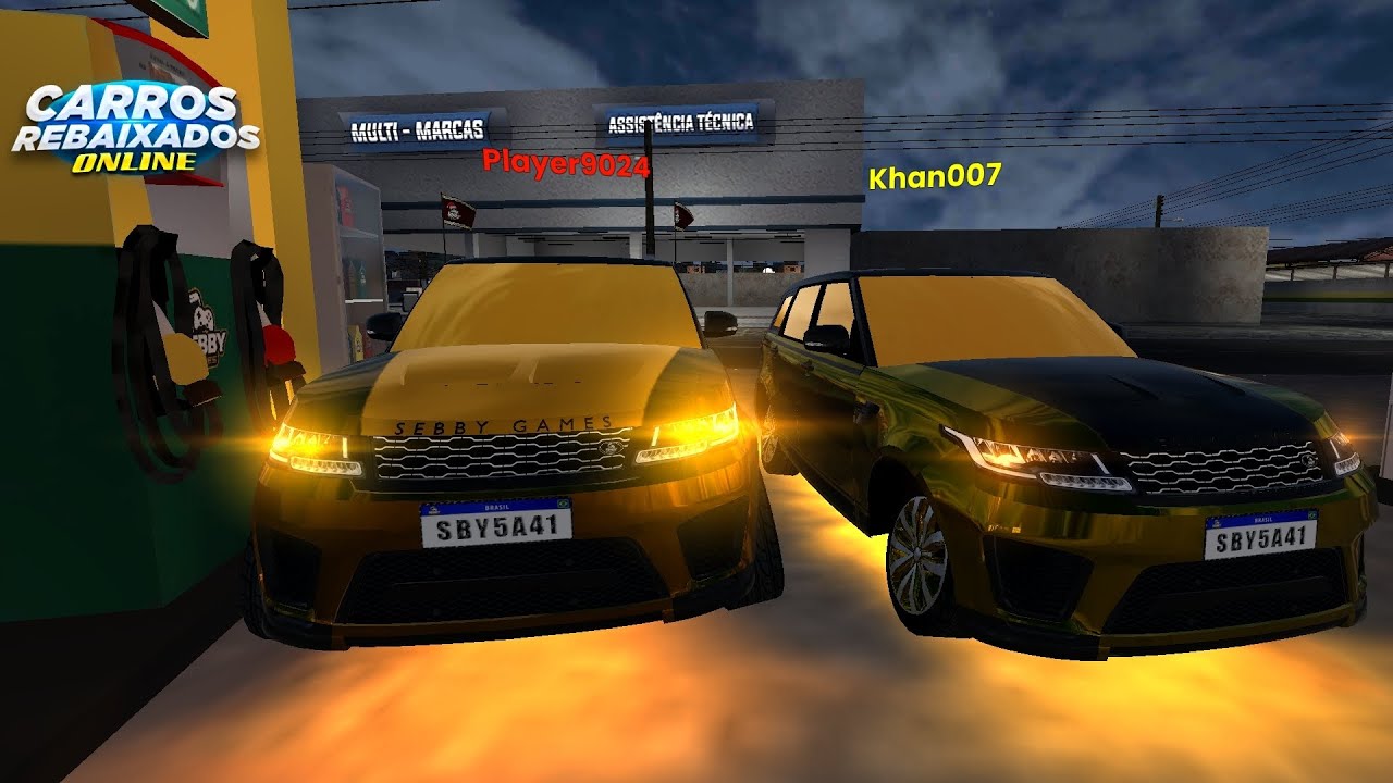 Two Golden Range Rover - YouTube