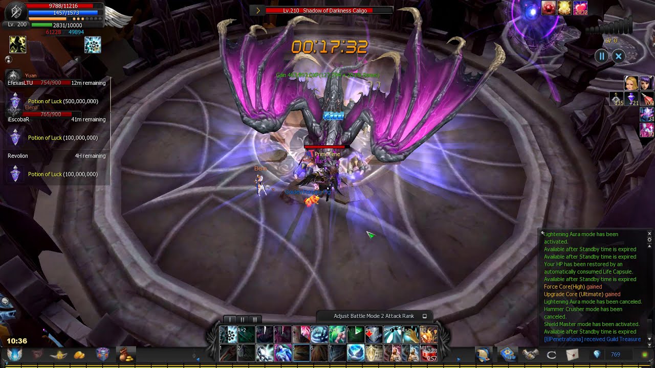 Cabal Online Force Shielder Labyrinth - YouTube