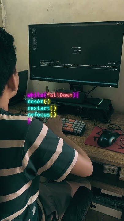 Reset, Restart & Refocust #coding #programming #codinglife - YouTube
