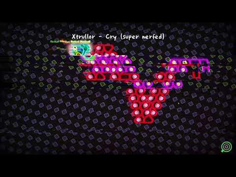 ADOFAI: Xtrullor - Cry (Super Nerfed) (Lenient) - YouTube