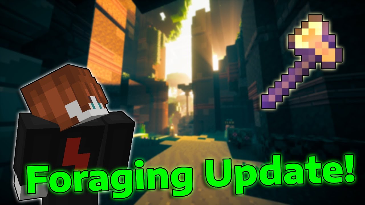 The New Foraging Update is AMAZING! (SkyBlock) - YouTube