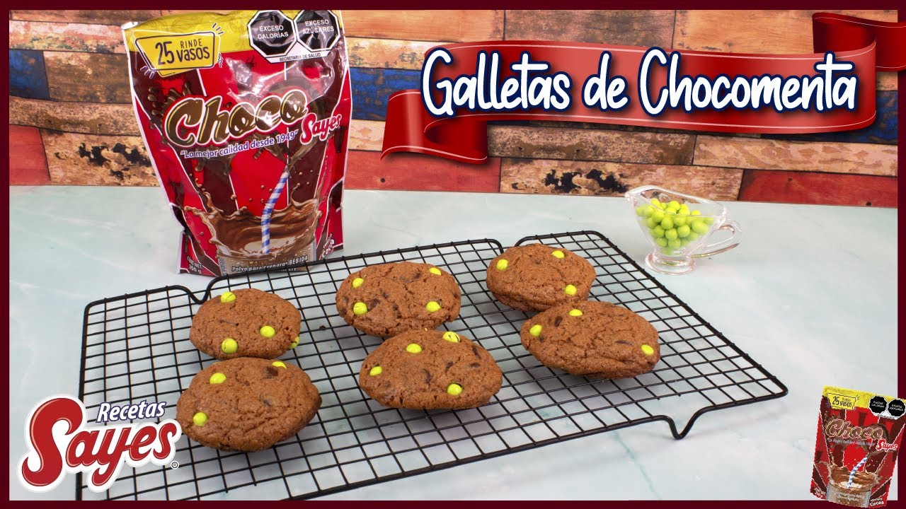 🍪 Galletas de Chocomenta 🍪 ¡Deliciosas! - YouTube