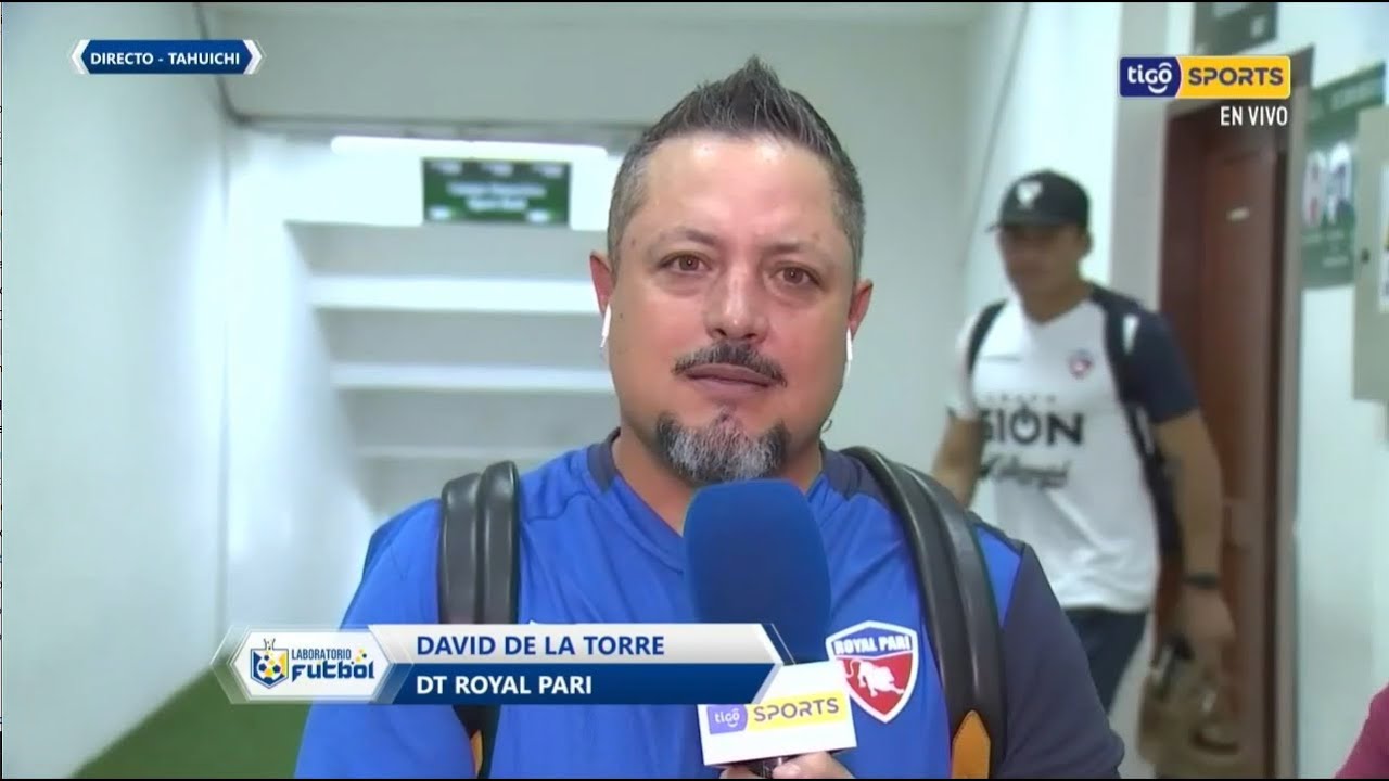 El entrenador de Royal Pari, David De la torre, habló luego del triunfo ...