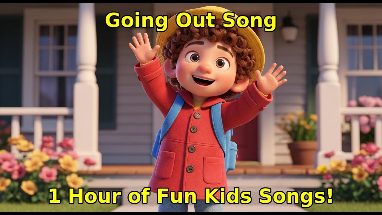🚶‍♂️ Going Out Song – 1 Hour of Fun Daily Routine Songs for Kids ...