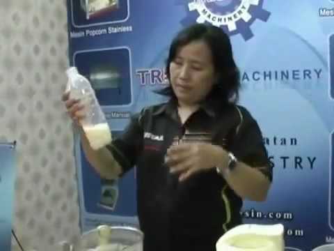 Resep Cara Membuat Saridele & Sari Kacang Hijau menggunakan Mesin ...