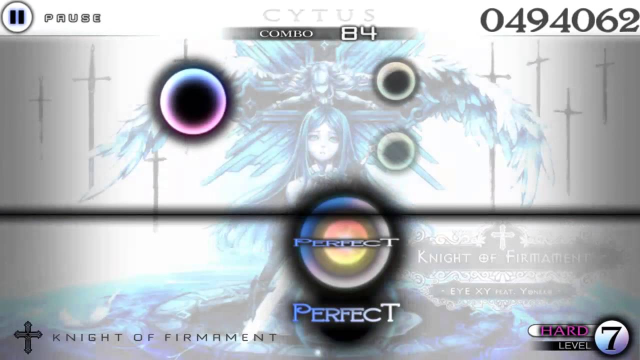 [Cytus] Cytus Gameplay - Knight of Firmament(Hard) - YouTube