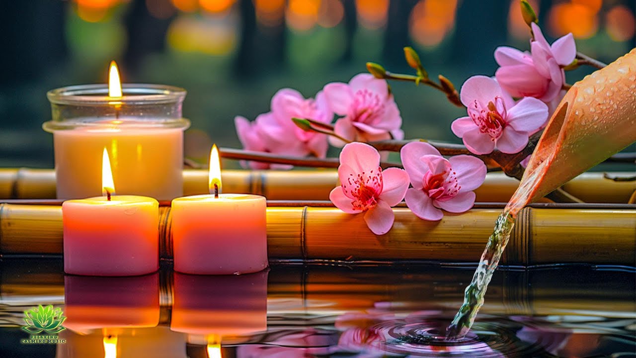 Healing Sleep Music, Sound of Flowing Water, Relaxing Music, Water ...