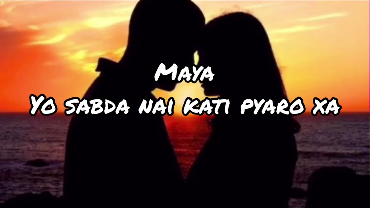 Maya,Yo sabda nai kati pyaro xa|Nepali poetry|Nepali poem|Nepali kavita ...