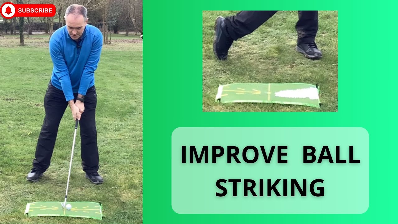 Improve your Ball Striking - Practice off a Downhill Lie - YouTube