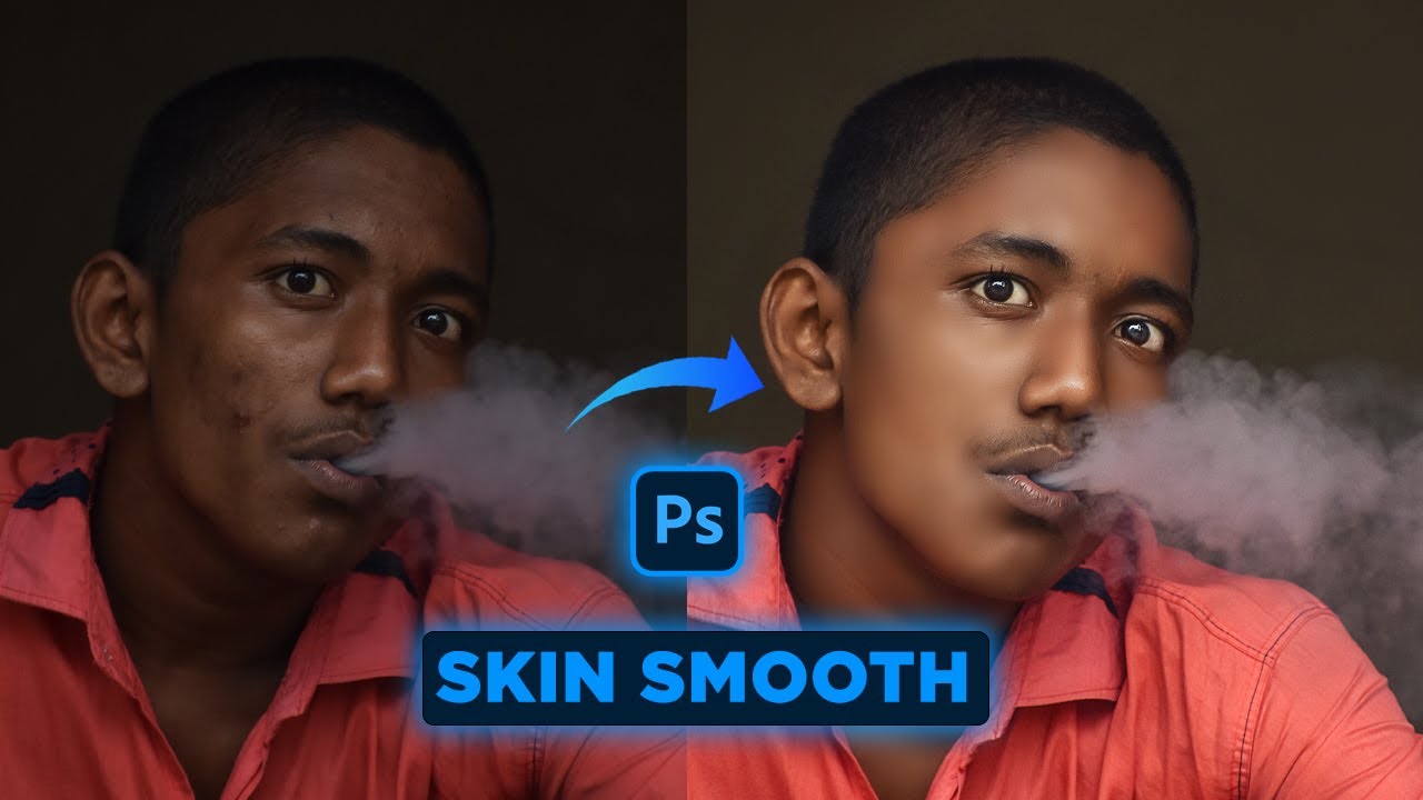 Refined Skin Textures With Skin Retouching - Photoshop Tutorial😍 - YouTube