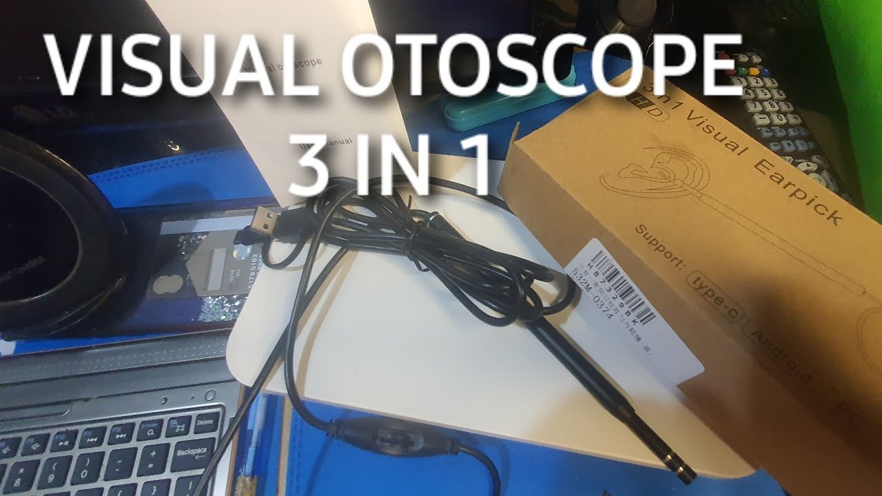 3 in 1 Visual Earpick Visual Otoscope unbox and Guide - YouTube