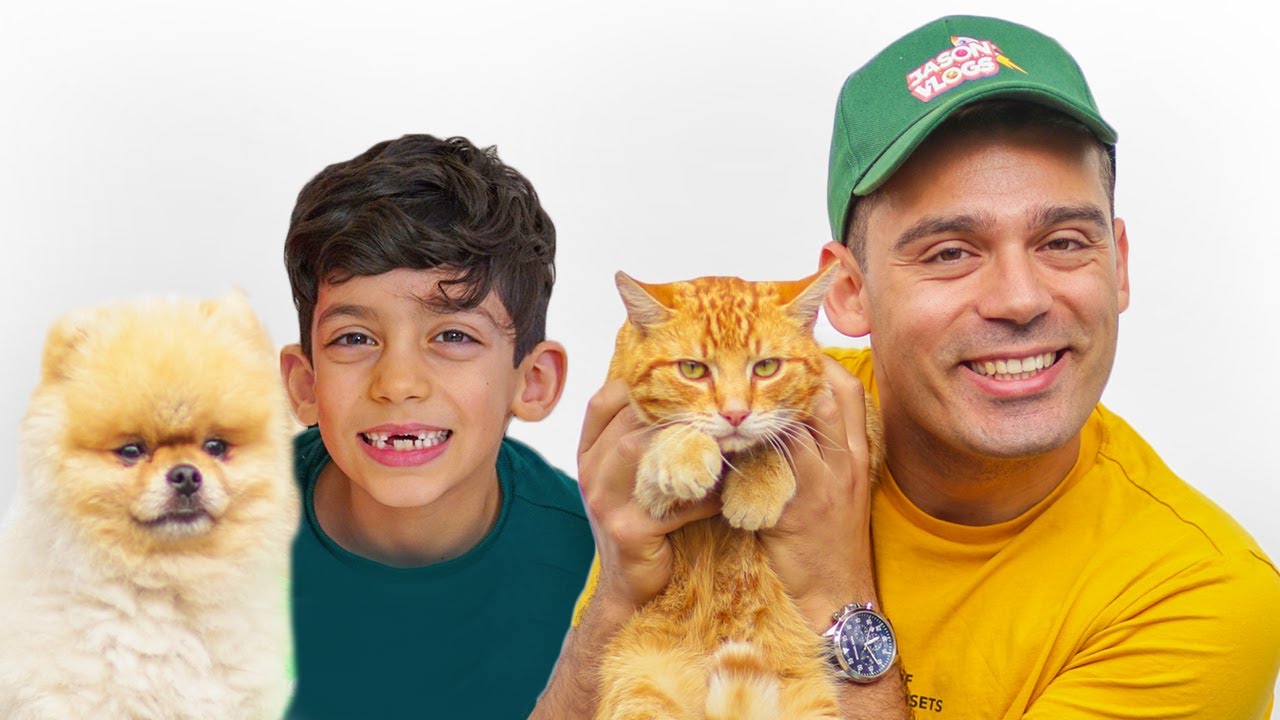 Jason and Alex exchanged cat and dog pets - YouTube