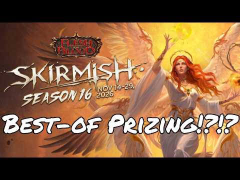 A HUGE Change to Skirmish Season Prizing! | Flesh and Blood TCG