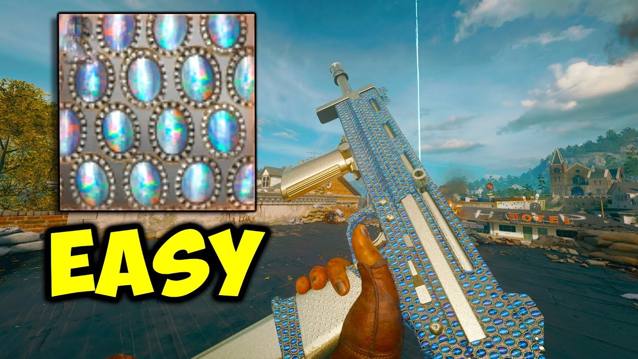 BO6 Zombies - EASILY UNLOCK THE NEW OPAL SMG DIAMOND CAMO! (SMG 101 ...