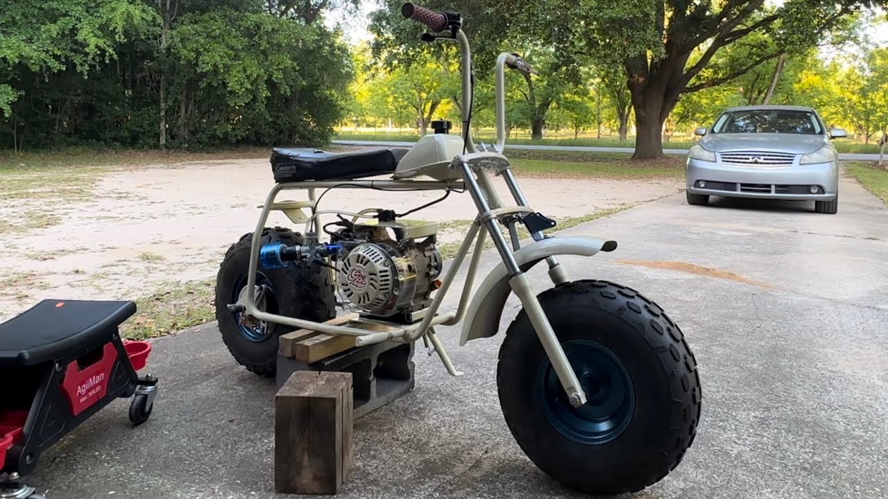 I Built My Mini Bike And It’s Faster Than A Polaris 300!! 60+mph - YouTube