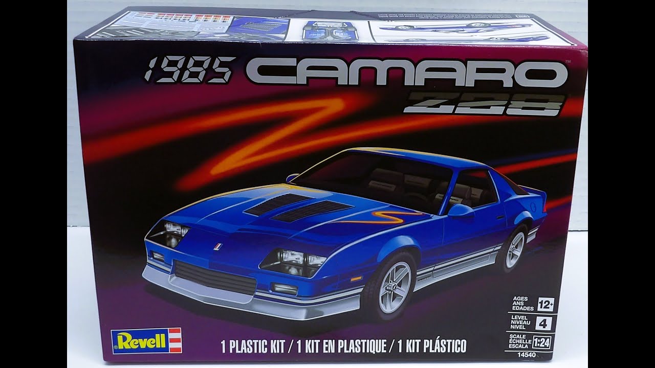 1985 Camaro Z28 model kit by Revell Review - YouTube