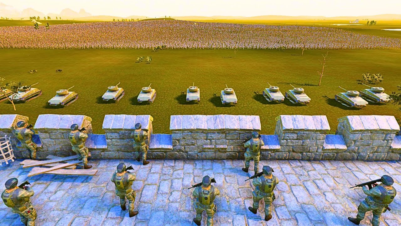 3 Million Insurgents Biggest Siege VS US Modern Army Base ! | Battle ...