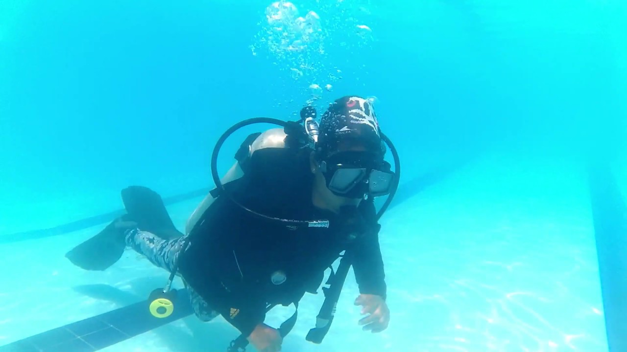 what divers do when there is no air in the tank/ Diving practical No 04 ...