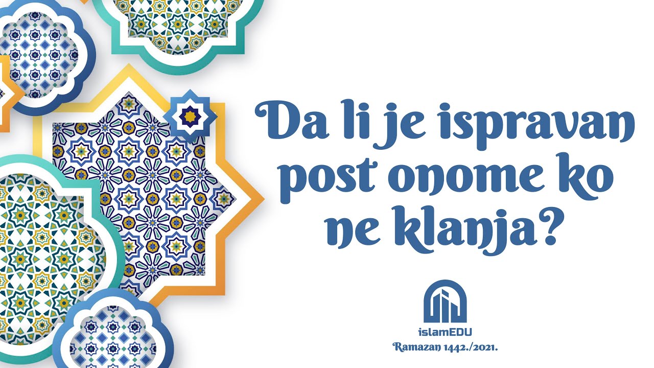 RAMAZANSKA PITANJA: DA LI JE ISPRAVAN POST ČOVJEKU KOJI POSTI ALI NE ...