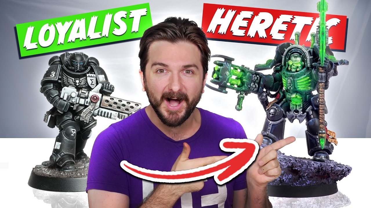 We turn Warhammer 40K Loyalists into 40K Heretics!? - YouTube