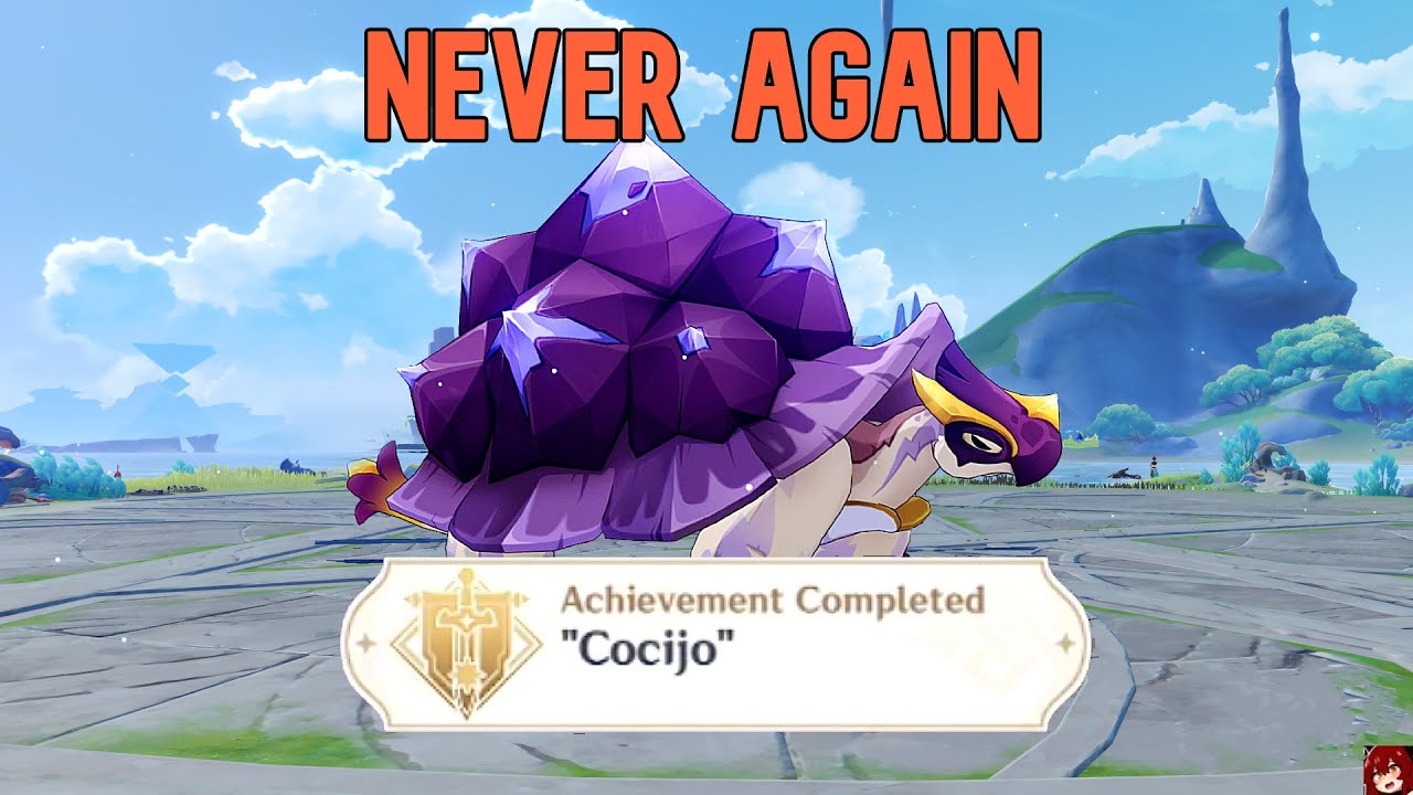 Hardest Achievement in Genshin Impact? (Cocijo Defeat Pre Shield F2P ...