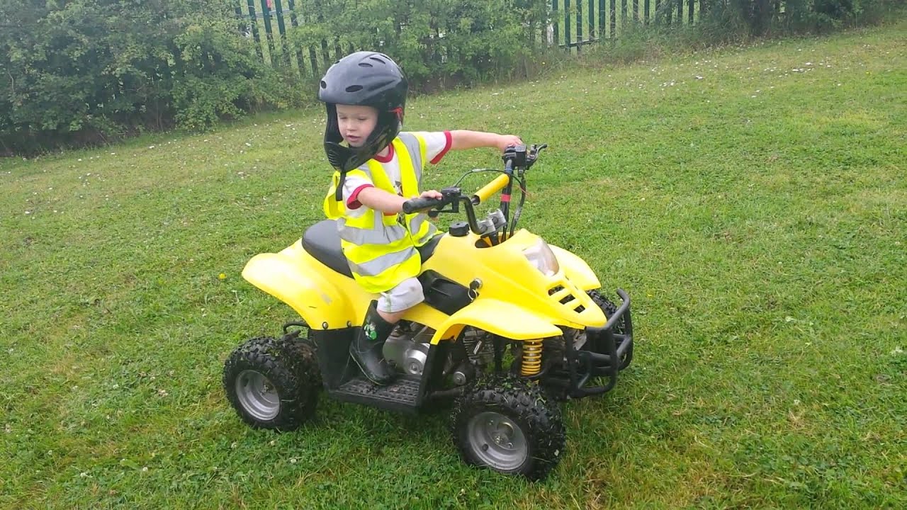 FILIP 3 LETNI QUAD 75cc - YouTube