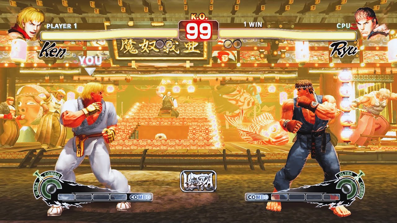 Violent Ken vs Ryu (Hardest) Street Fighter 4. - YouTube