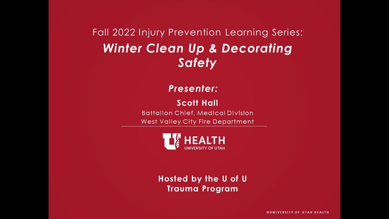 Winter Clean Up & Decorating Safety - YouTube