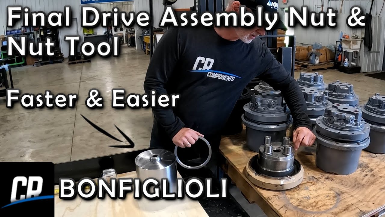 Drive Motor Spanner Nut and Spanner Nut Tool for Track Machines | Case ...