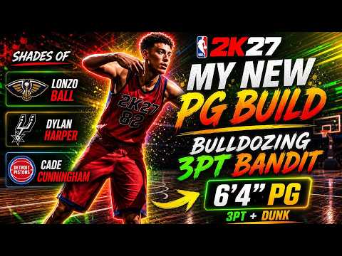 ALL AROUND 6'4 PG BUILD | Bulldozing 3PT Bandit | NBA 2K27 Deutsch