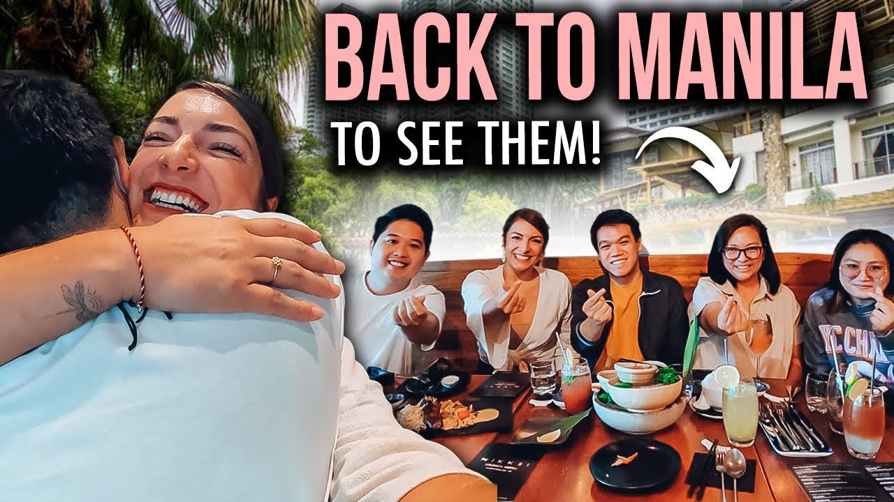 Meeting my FILIPINO TEAM for the FIRST TIME in Manila - YouTube