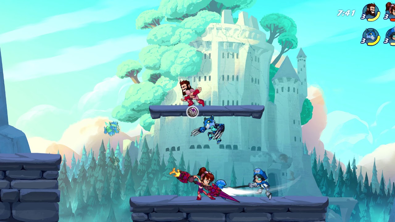 Brawlhalla | Scarlet Hits Scarlet Into Bomb - YouTube