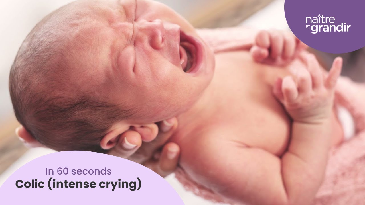 Colic (intense crying) - In 60 seconds - YouTube