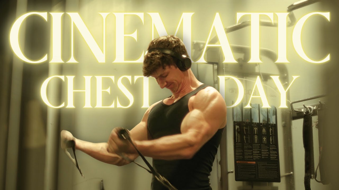 cinematic chest day - YouTube